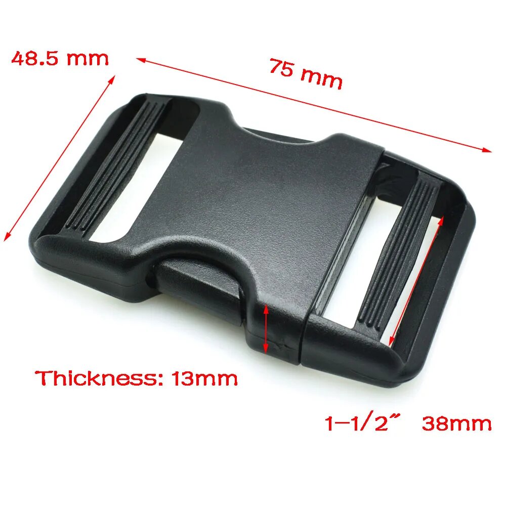 Пряжка-фастекс HSDOUBLE 20/25/32/38 мм Webbing Size 38mm