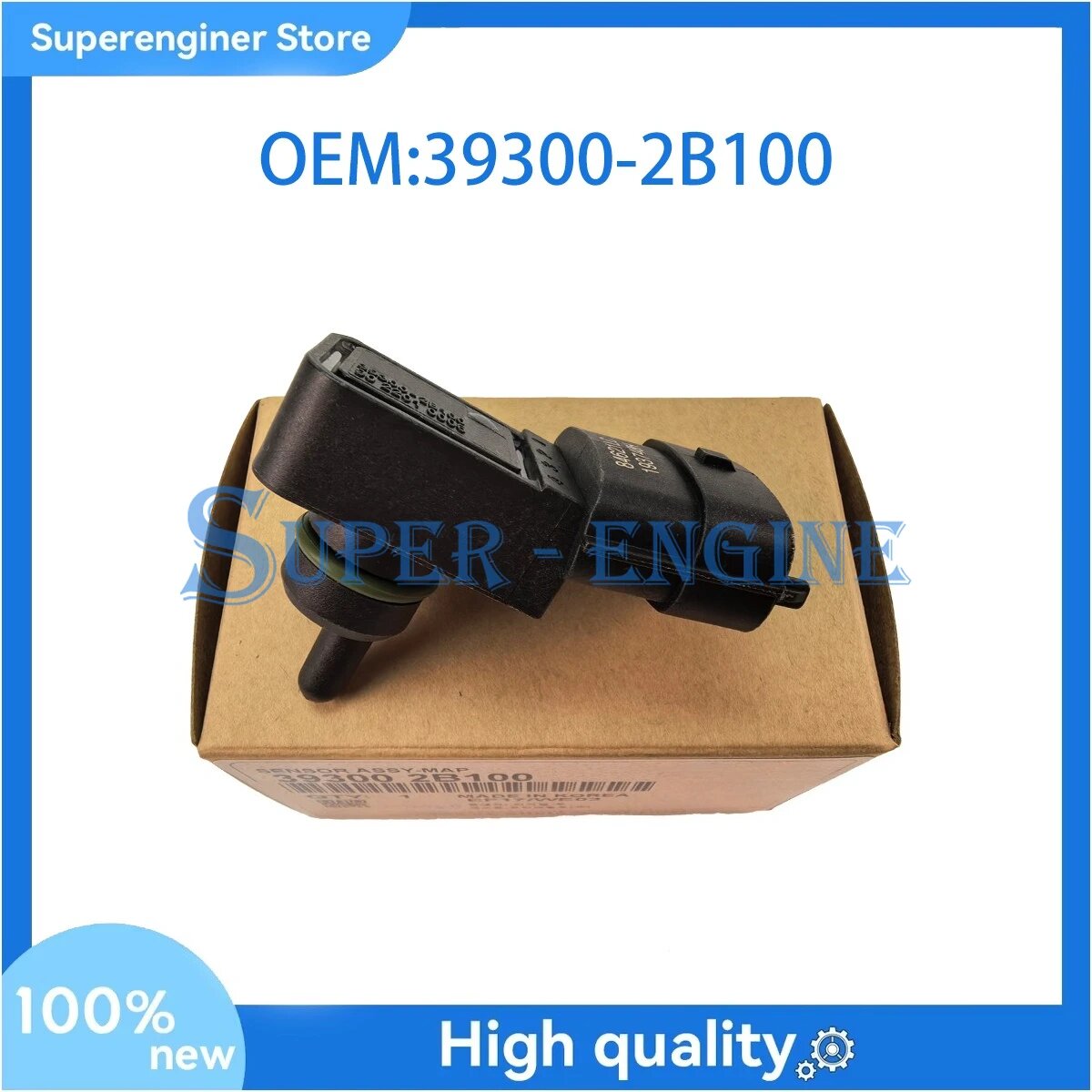 39300-2B100 Датчик давления впускного воздуха в коллекторе MAP 393002 B100 для Hyundai Elantra Accent KIA Sorento Sportage Forte Optima