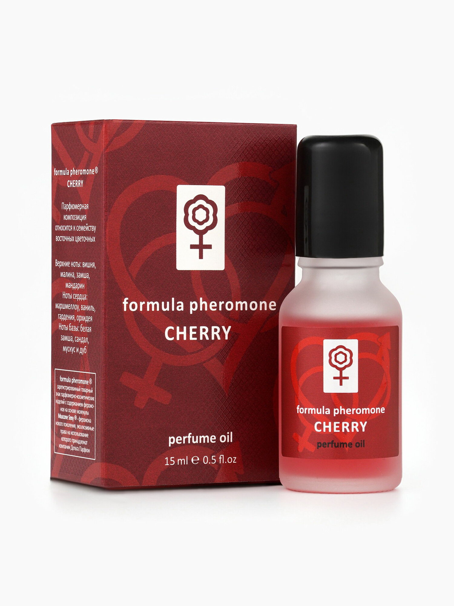 Парфюмерное масло женское с феромонами Formula Pheromone Cherry, 15 мл