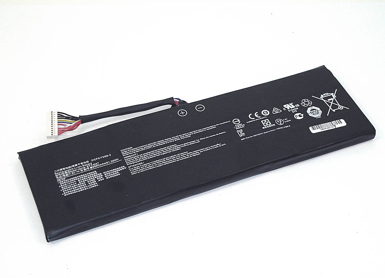 Аккумулятор для ноутбука MSI GS40 6QE GS43 (BTY-M47) 7.6V 61.25Wh