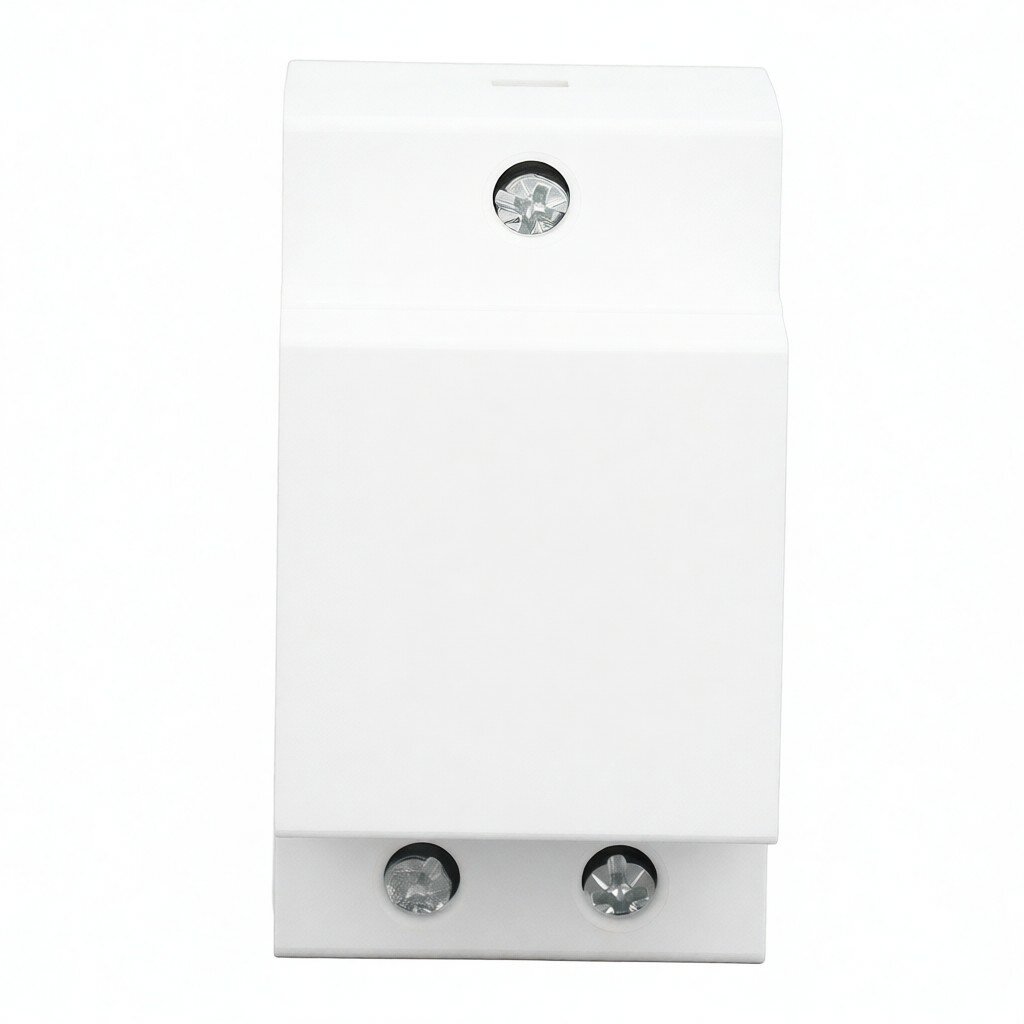 Розетка на DIN-рейку с защитным контактом заземляющим контактом для распределительного щита UK AC250V 13A, материал корпус - антипиренный нейлон, контакты - медь, количество в упаковке - 1 шт.