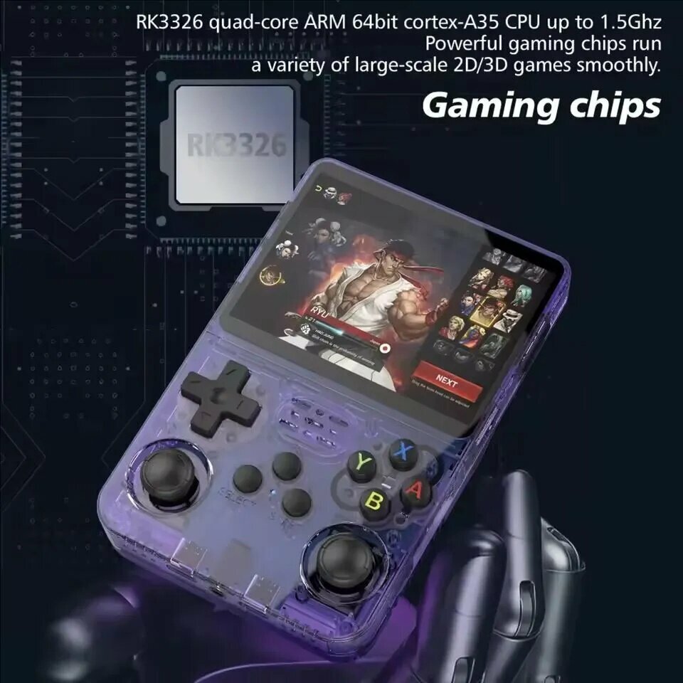 Pocket Game Console 3,5 дюйма 1080P 128GB Retro Classic Game Console Портативная карманная игровая консоль
