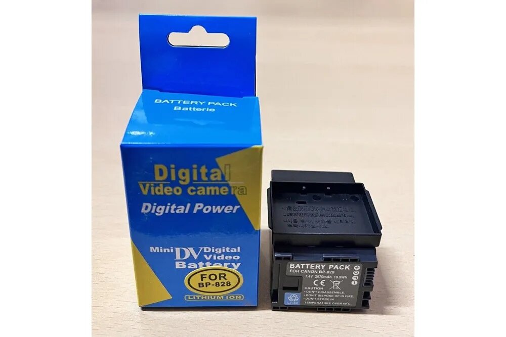 Аккумуляторы CANON BP 828 ( HF G50, HF G60, XA40, XA45, XA50, XA55 ) ( Без упаковке )