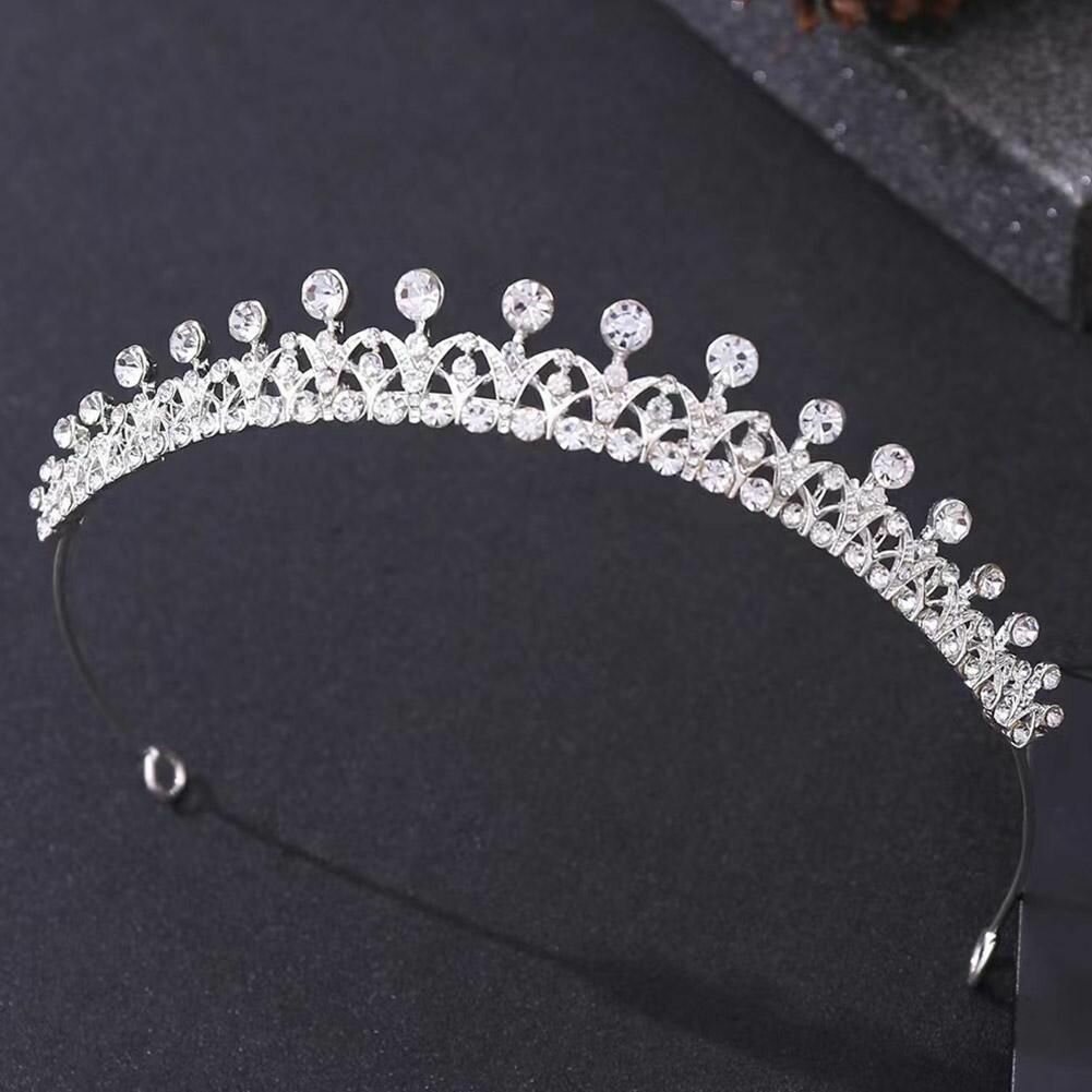 Диадема ACHU. Корона детская для девочек. Украшение для волос свадебное.