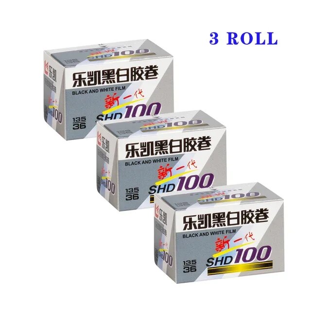 Черно-белая пленка CHINA LUCKY SHD100 36 листов ISO100 35мм для Kodak H35/H35N 3 ROLL