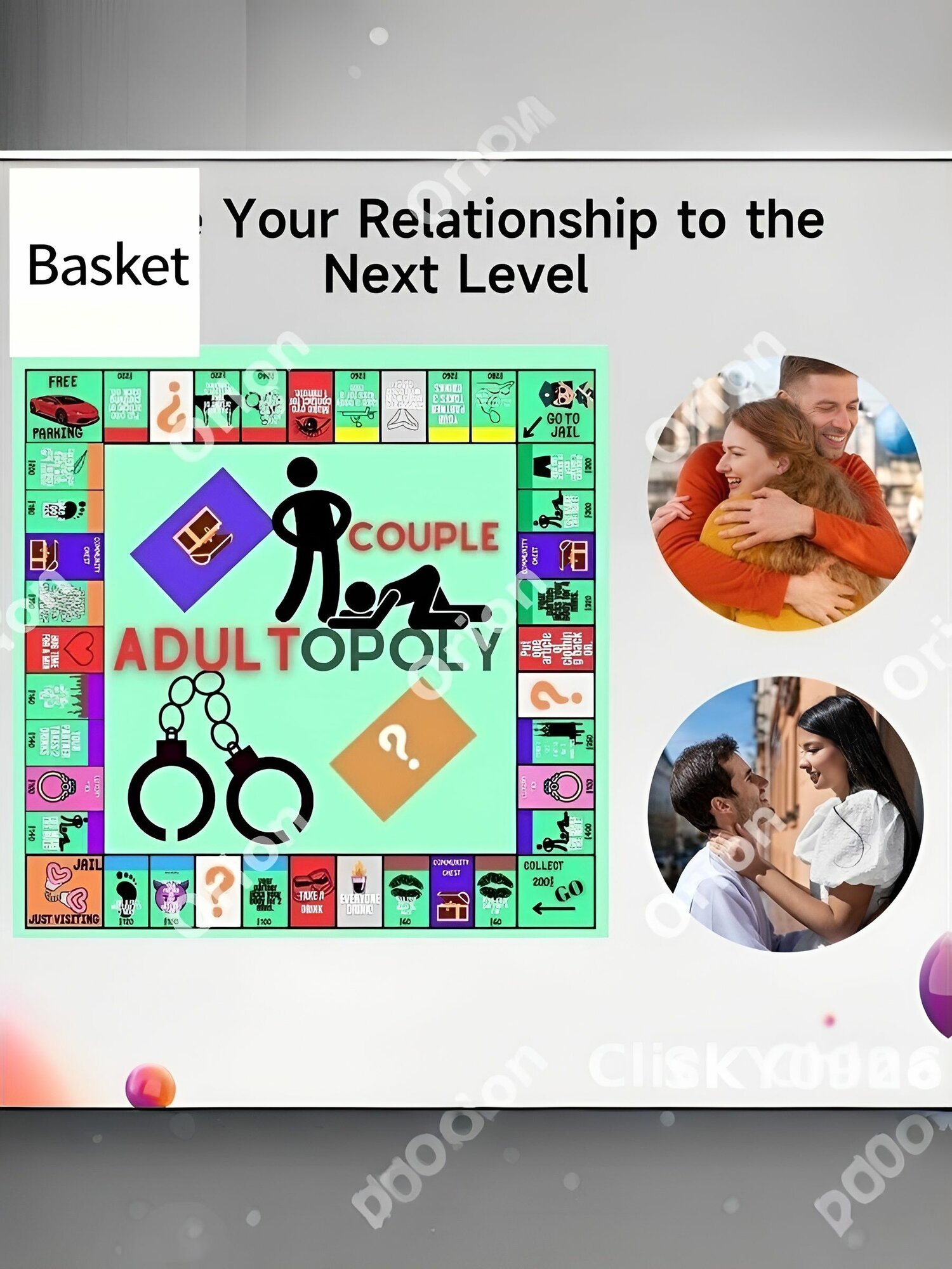Бестселлер Adultopoly для парного досуга предлагается в эксклюзивной настольной версии