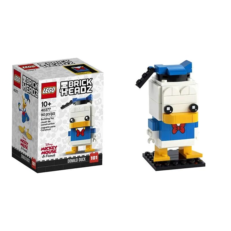 LEGO Disney Brick Headz Daisy Duck / Набор строительных блоков Disney Donald Duck подходит для детей от 10 лет и старше