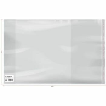 Обложка для учебника А4, контурных карт и атласов 300*500 мм 100 мкм c липким слоем "GREENWICH LINE"