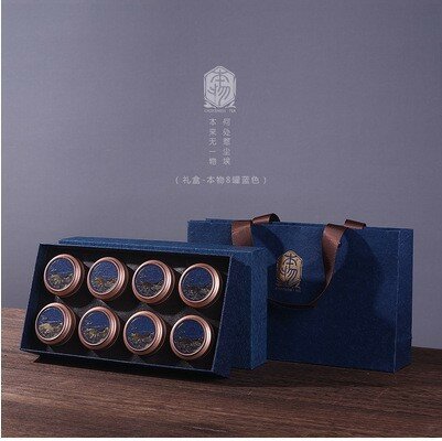 6-упаковка маленьких банок для чая, упаковка для чая, прямые поставки от фабрики, зеленый чай, черный чай, улун, пустая упаковка для чая в наличии