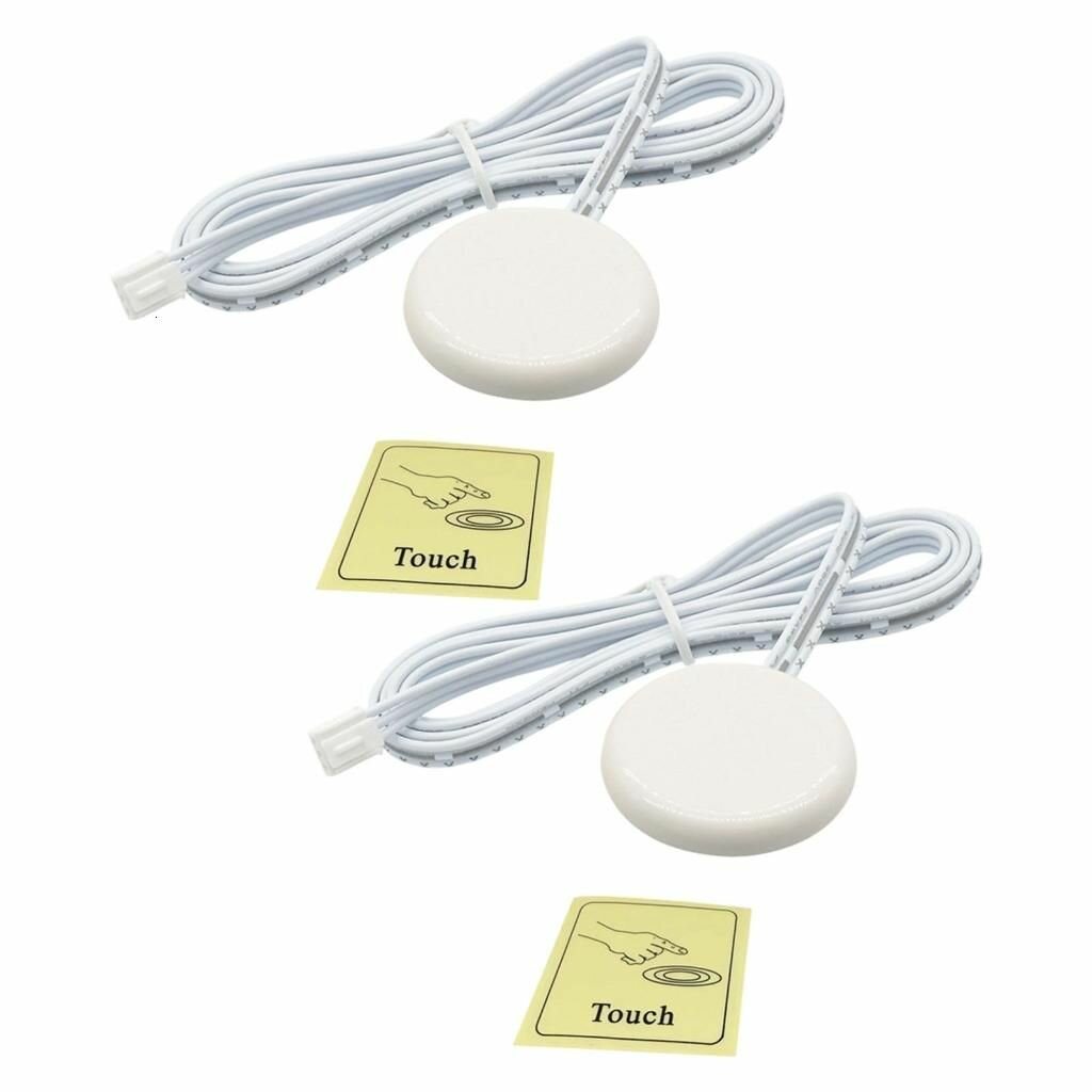 Датчики касания для деревянной мебели, Белый