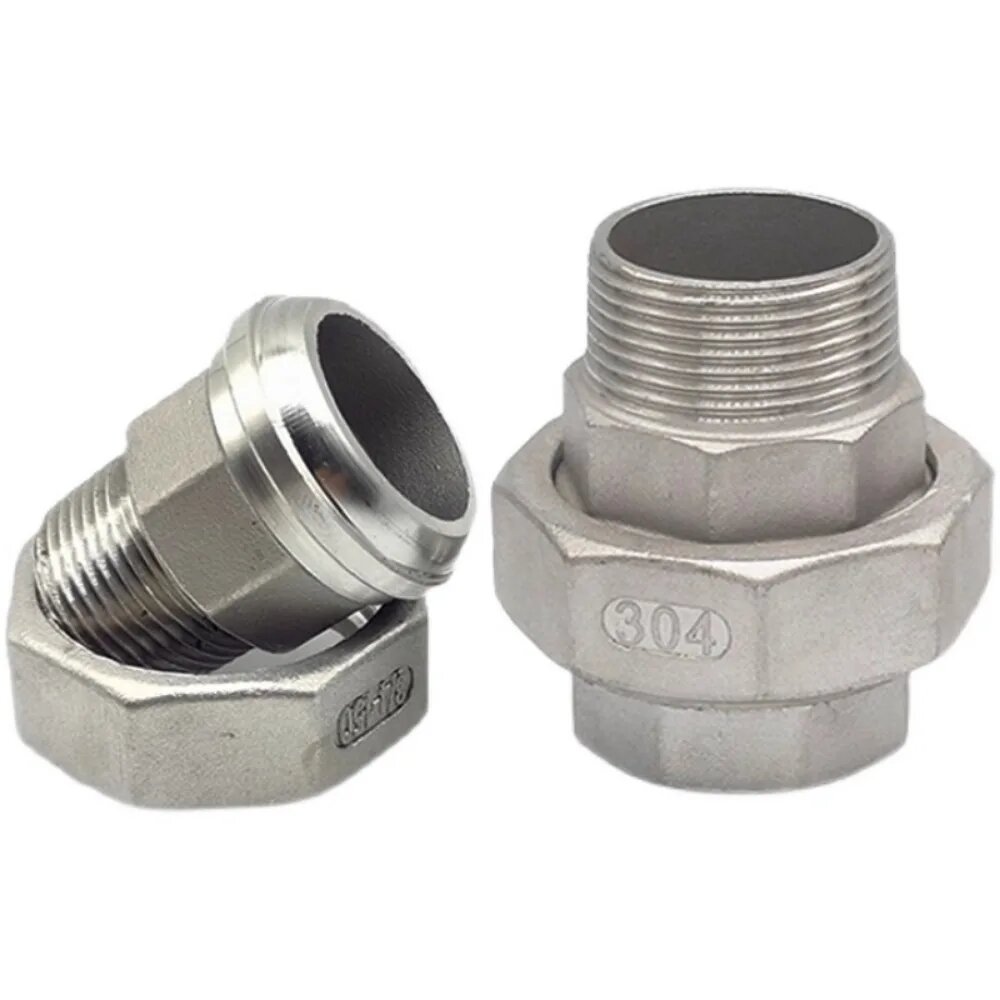 Муфта SS304, резьба 3/4" BSPT