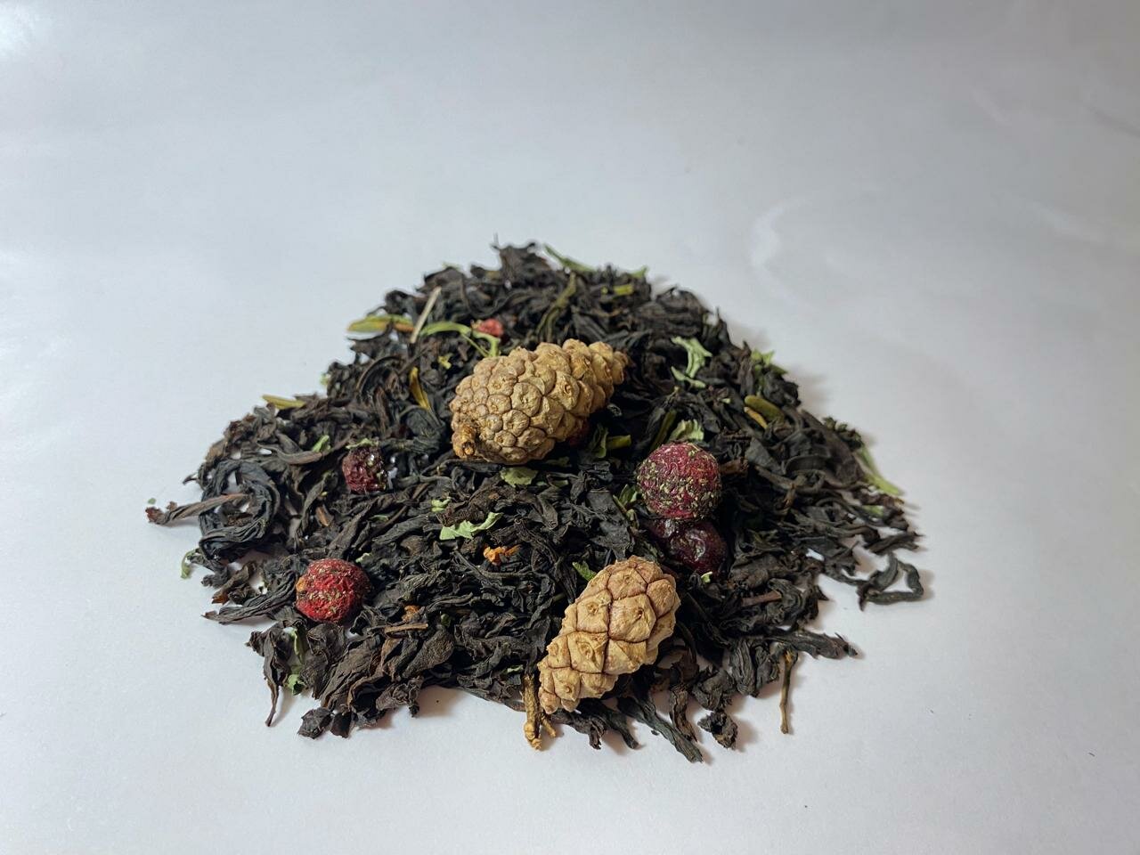 Чай травяной «Леснои», крупнолистовой, для заварочного чайника, от 50 г