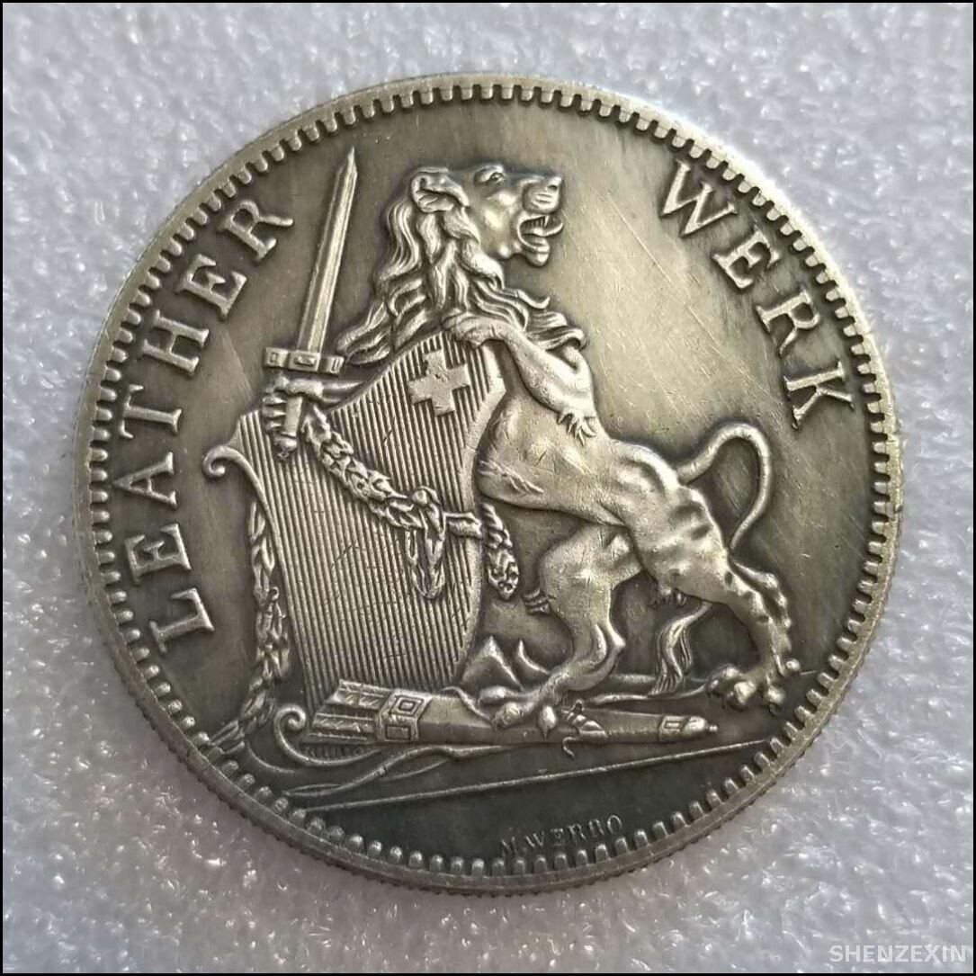 Эксклюзивный серебряный доллар 1867 Швейцария
