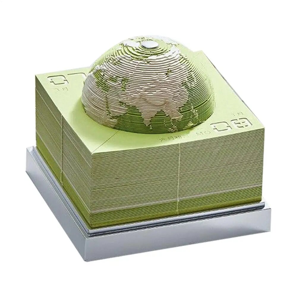 3D-календарь Земля 2026 Green