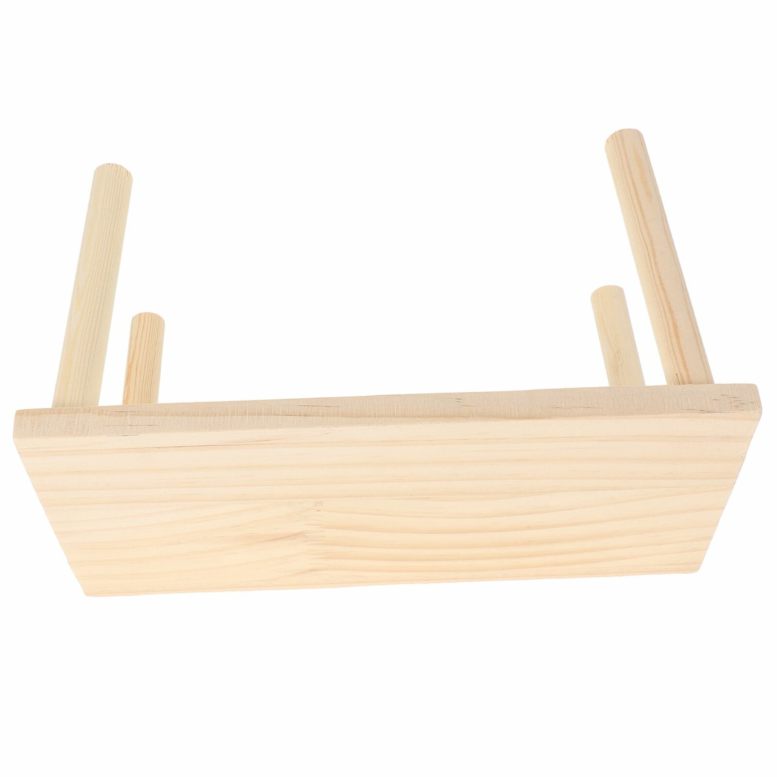 Клетка для хомяка, деревянная платформа, подставка, второе ярусное помещение 24.80X13.20X12.00CM