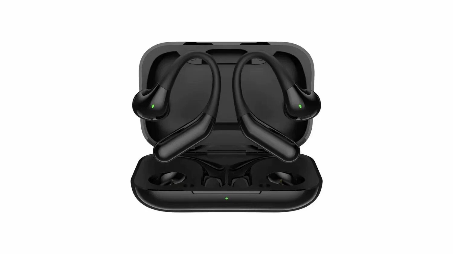 Наушники Air6 TWS беспроводные Bluetooth вкладышные стерео пара темно-черные