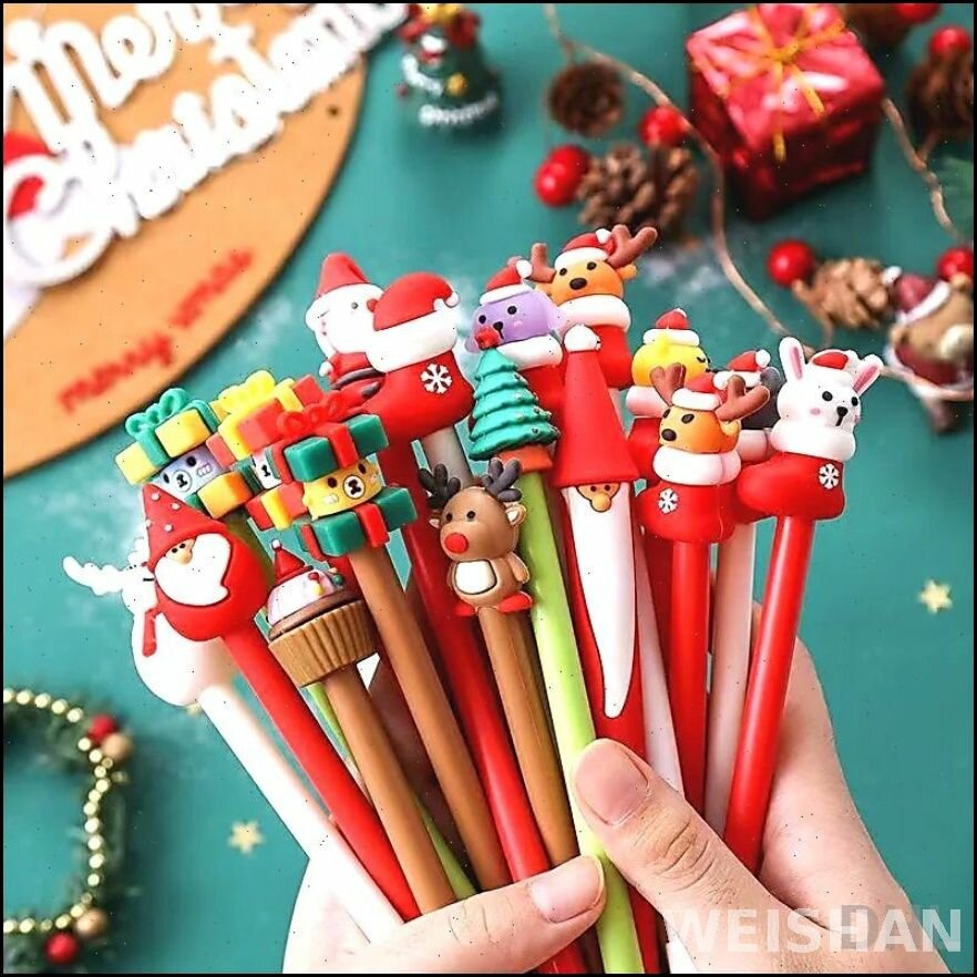 Ручка Гелевая, цвет: Черный, 30 шт.