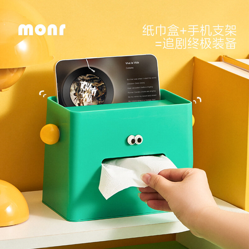 Одноразовая коробка для салфеток в стиле One Piece, милая настольная коробка для салфеток, ежедневный домашний декор для гостиной, коробка для хранения салфеток