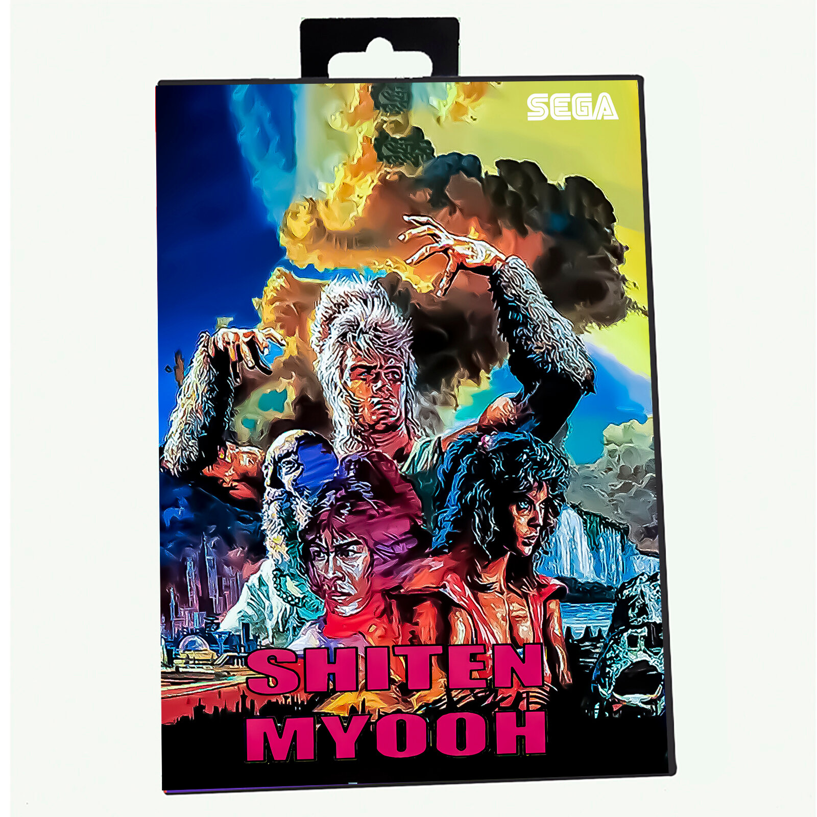 Картридж Shiten Myooh Для приставки Sega Genesis Sega Mega Drive 16 bit MD