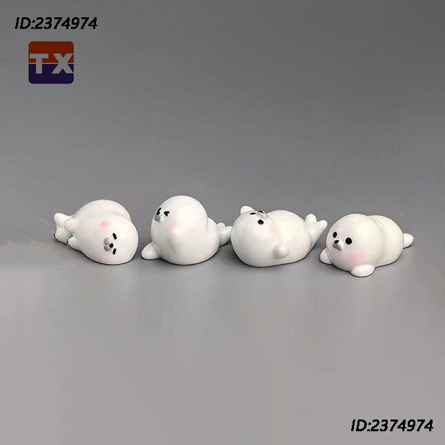 Украшение рабочего стола Little seal-симпатичная декоративная кукла для рабочего места