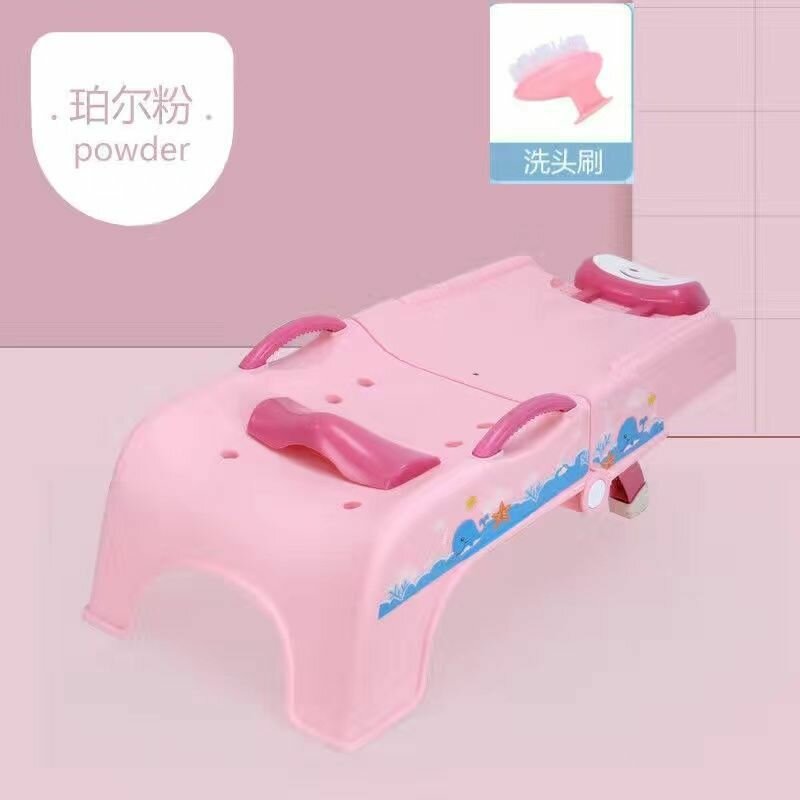 Детская кресло-кровать для мытья волос, стул для мытья волос младенцев, домашний табурет для детей, складной, оптом