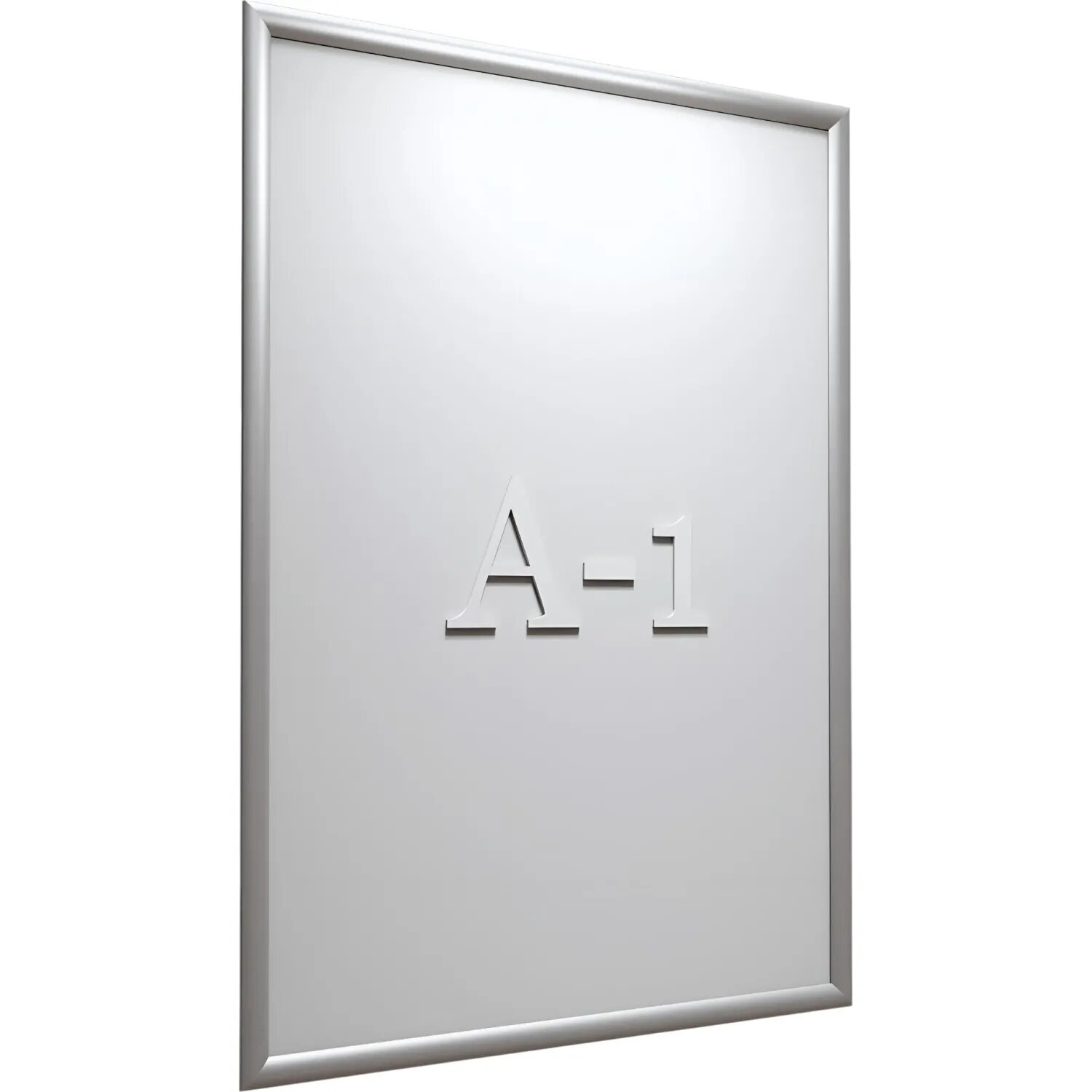 Рамка А1 Attache, алюм. клик-профиль 25 мм, настенная