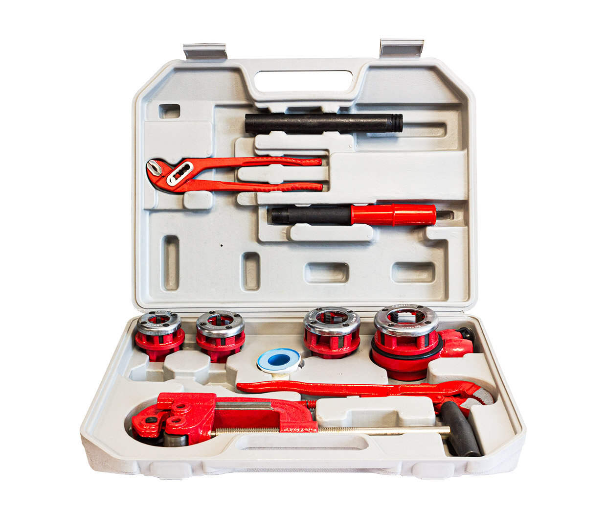 Набор инструментов для сантехника Esson HandCUT-3 для ремонтных и монтажных работ на стальной трубе