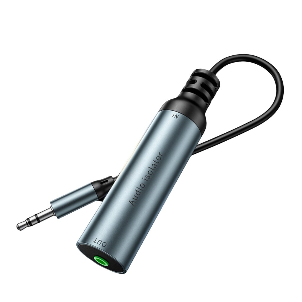 Шумоизолятор 3,5 мм Mini Для Устранения Слухового шума для Автомобильного Слухового оборудования и Домашнего Слухового оборудования Простота установки