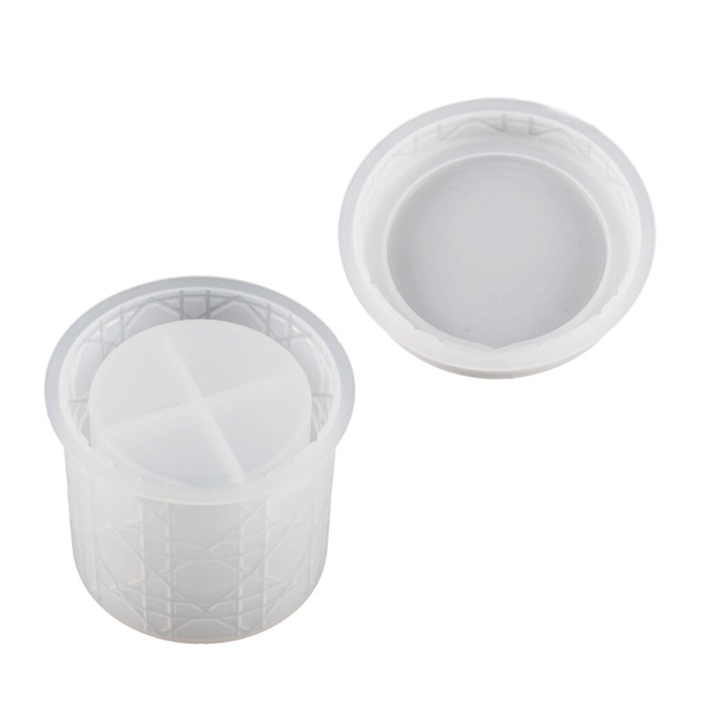 Силиконовая бутылка, форма из смолы с крышкой, контейнер с рельефным рисунком Виноградной Лозы, Эпоксидная Форма