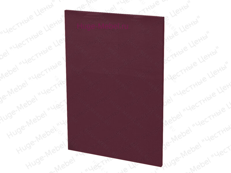 Кухонный фасад Ф-230 бордо глянец (Ксения)