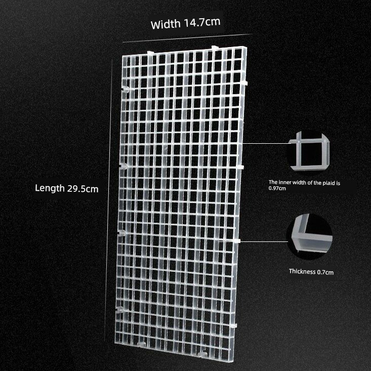Декоративная решетка для аквариума, разделительная панель, подложка для фильтра, платформа для черепах, разделитель для