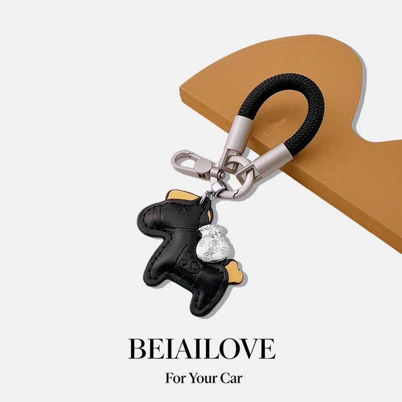 Тканый брелок для ключей, простой, креативный, персонализированный, новый стиль, изысканный женский брелок-кольцо,