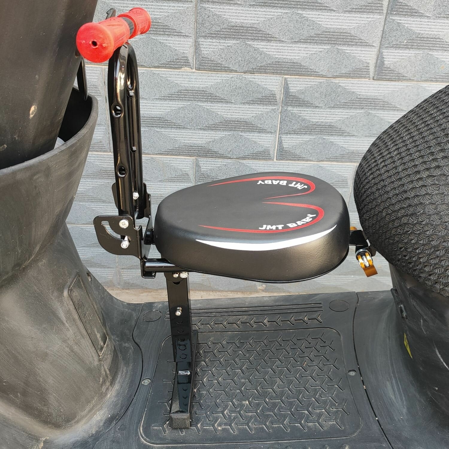 Детское сиденье для электрического мотоцикла Meitong, складное сиденье для скутера, переднее сиденье для маленького мотоцикла-черепахи