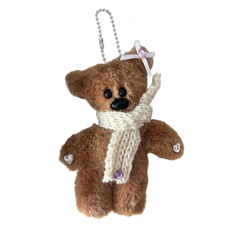 Красная булавка с медвежонком, B