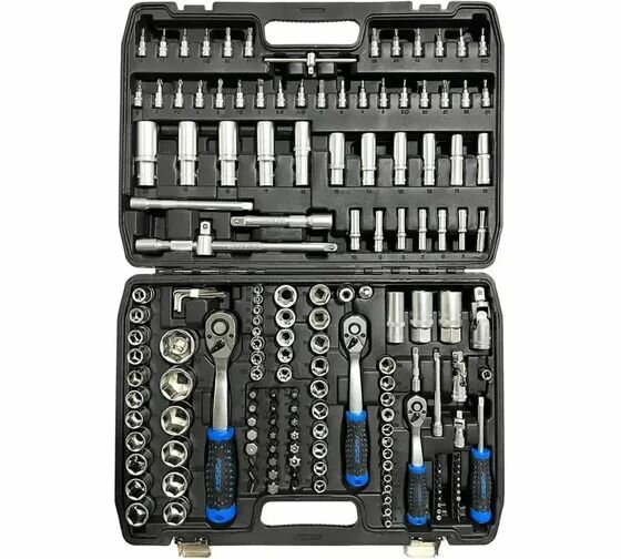 Набор инструментов 172 предмета 1/4" 3/8" 1/2" 6гр Forsage LIGHT