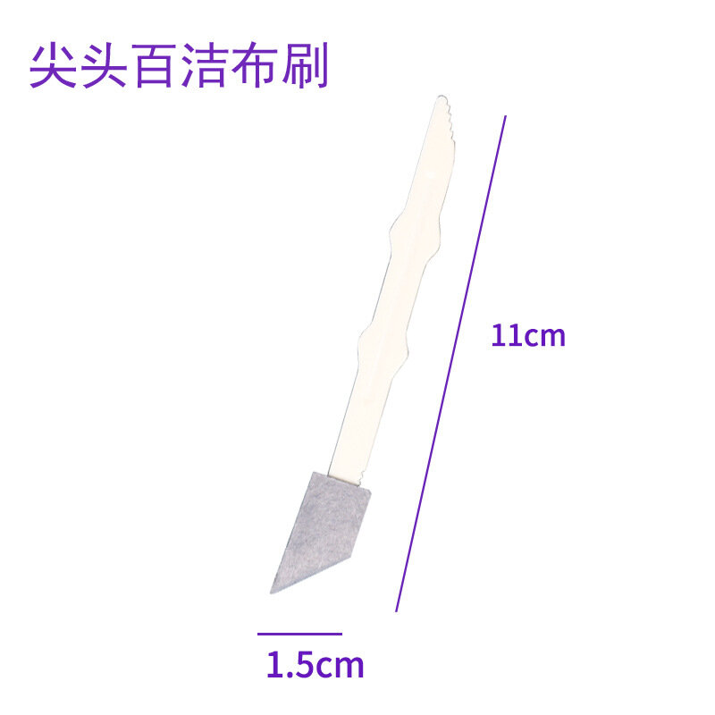 Одноразовая щетка для зазоров в ванной, маленькая щетка для туалета, инструмент для углов окон, плитки, автомобиля, термоса, пола