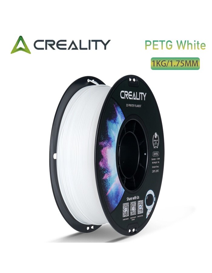 Филамент CREALITY CR-PETG 1.75мм — низкая усадка, химическая стойкость, оригинал без БФА для FDM-принтеров