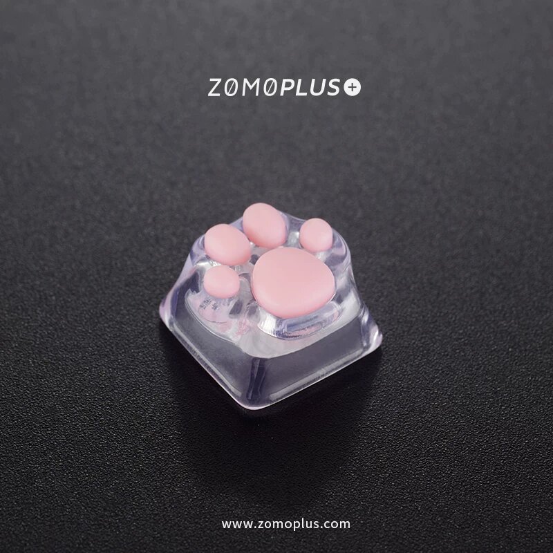 ZOMO биллибилизация милая коробка кошачий коготь колпачок мягкая резиновая механическая клавиатура из алюминиевого