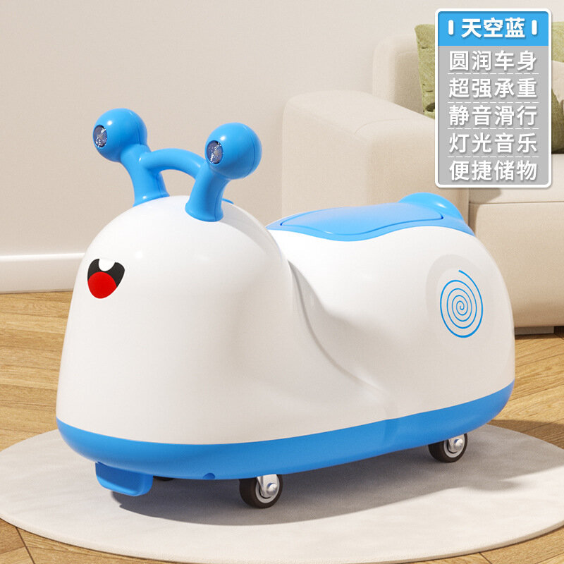 Машинка Twist для детей 1-3 лет, бесшумная машинка с колесами, игрушка против опрокидывания для детей одного года