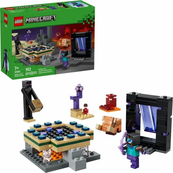 Lego 21584 Minecraft Нижний мир и портал Края