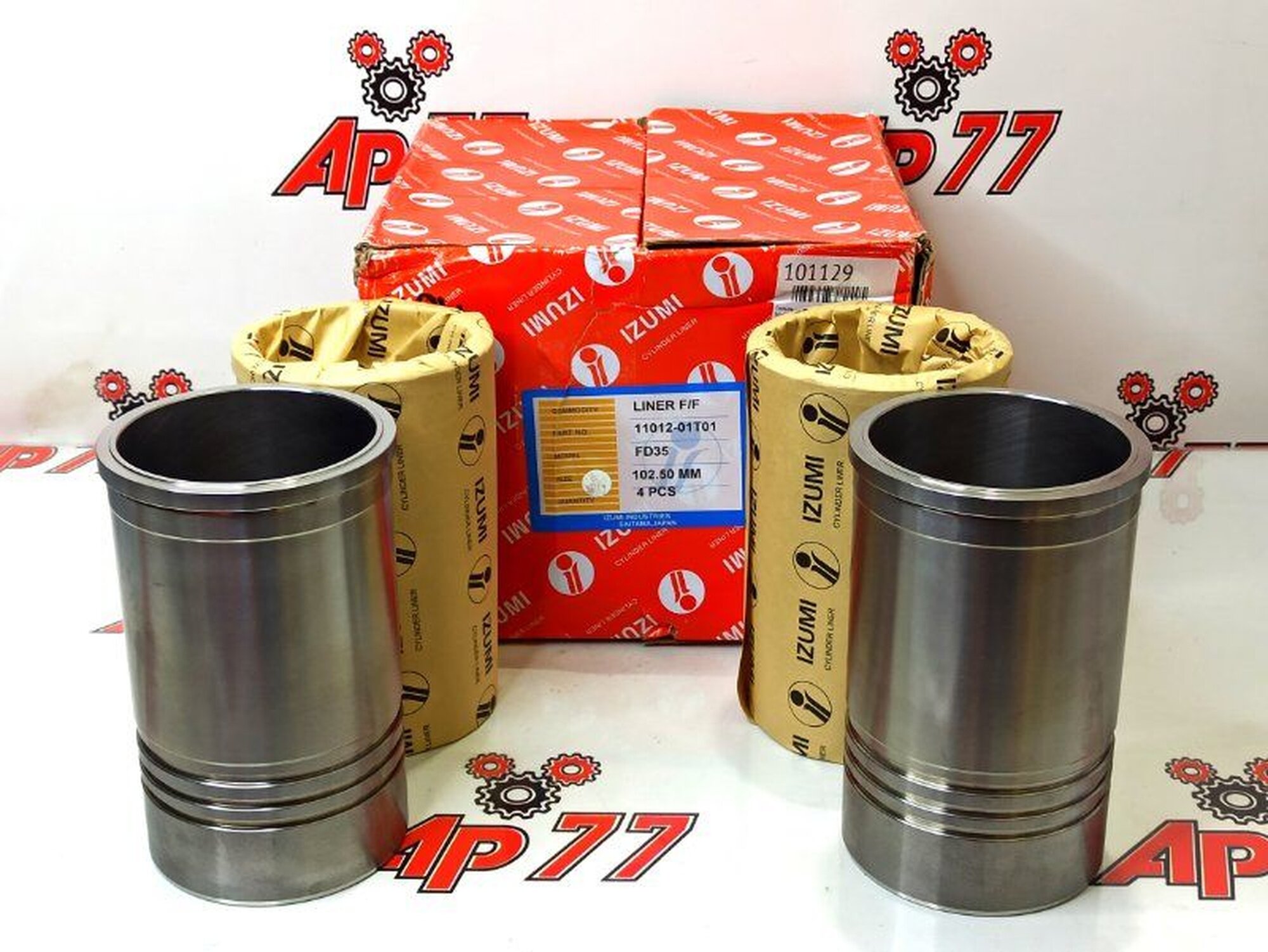 Гильзы Nissan FD35 для автомобилей IZUMI 1101201T00, комплект