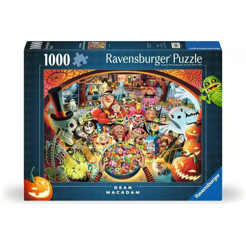 Пазл Ravensburger 1000 Dean MacAdam Сладость или гадость, арт.01348