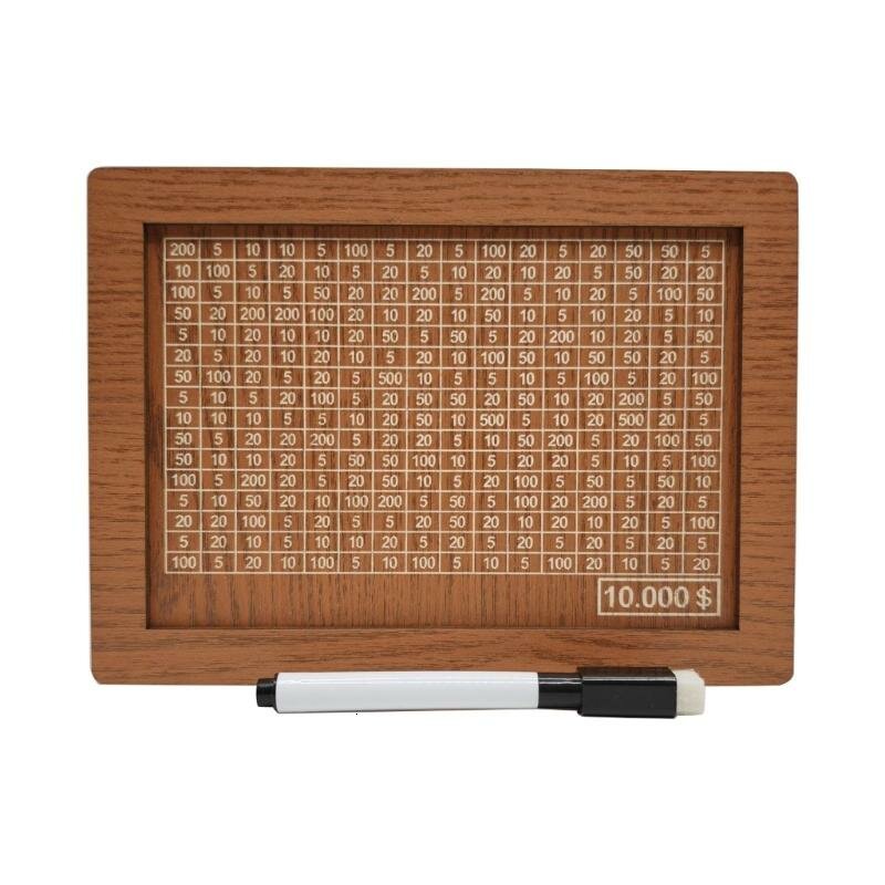 Деревянная копилка, 10000US