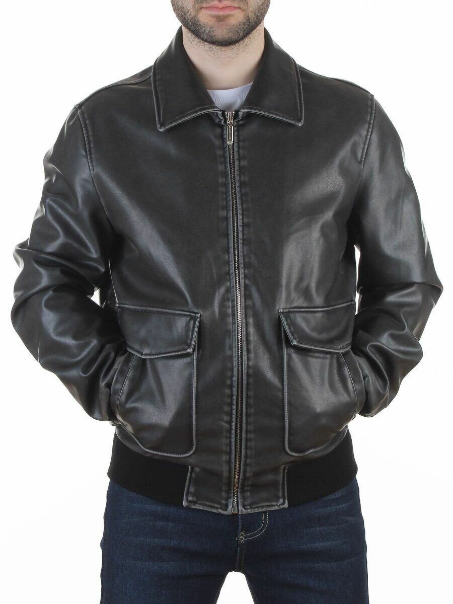 Куртка кожаная  Базовая коллекция