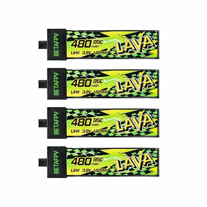 Аккумулятор BETAFPV LAVA II 1S 480mAh 4шт.