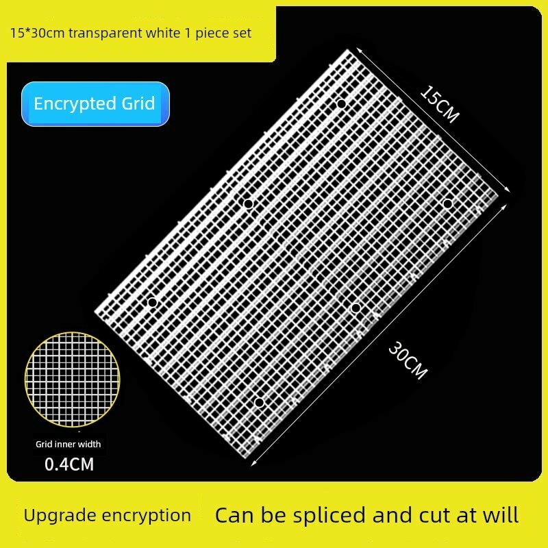 Сетка-сетка для защиты аквариума от прыгающих рыб, изоляционная сетка, перегородка, донный фильтр, донное основание