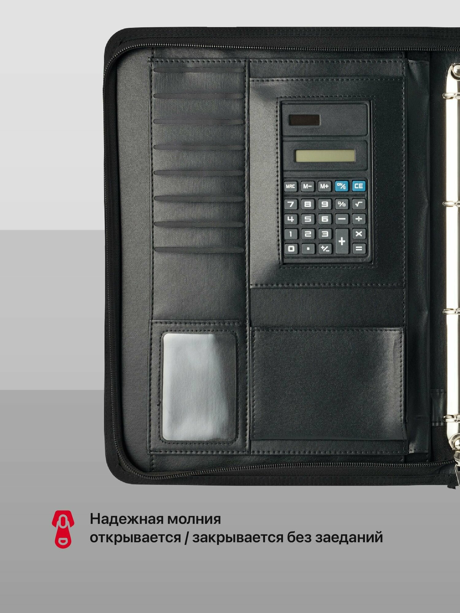 Папка для документов с ручками А4 Parchment, кожаная папка сумка для документов женская, мужская