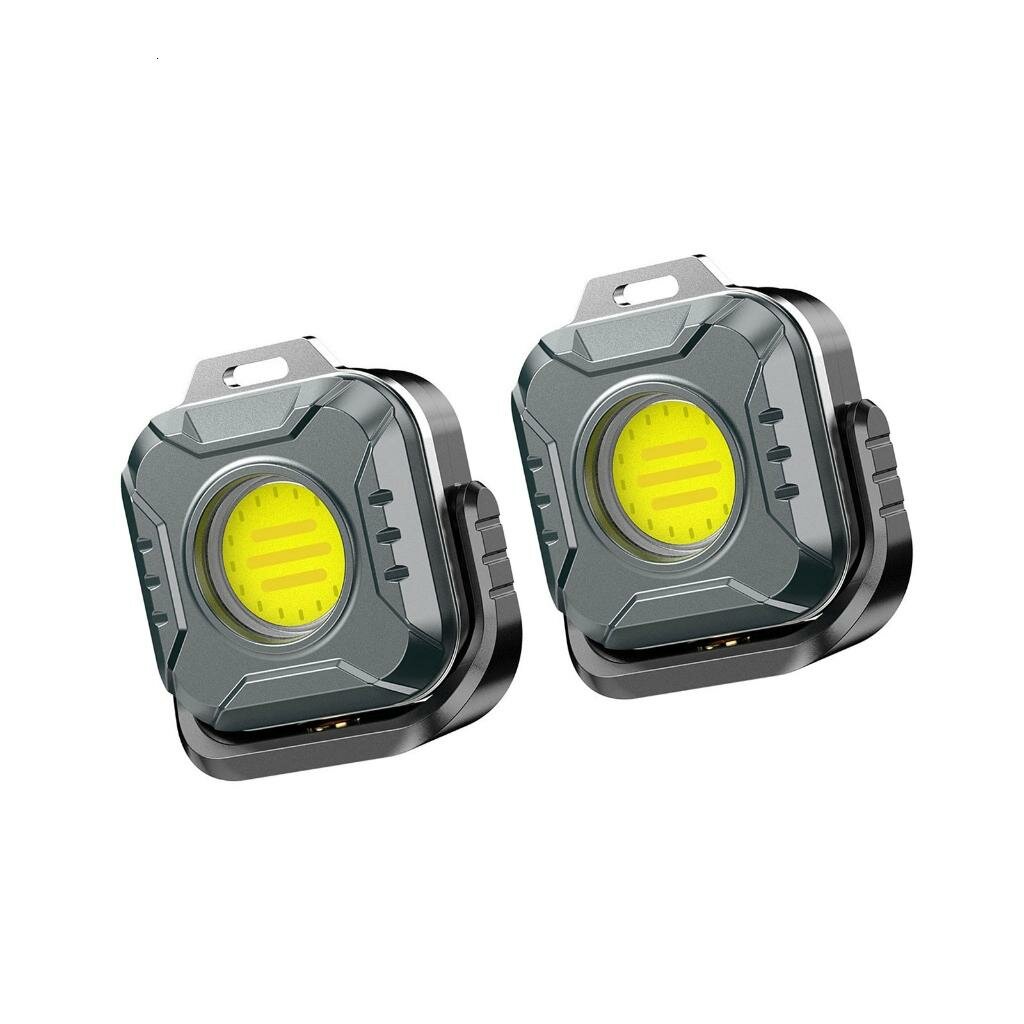 Светодиодный рабочий фонарь Перезаряжаемый фонарик Водонепроницаемая инспекционная лампа с магнитным основанием фонарик-фонарик Легко носить с собой