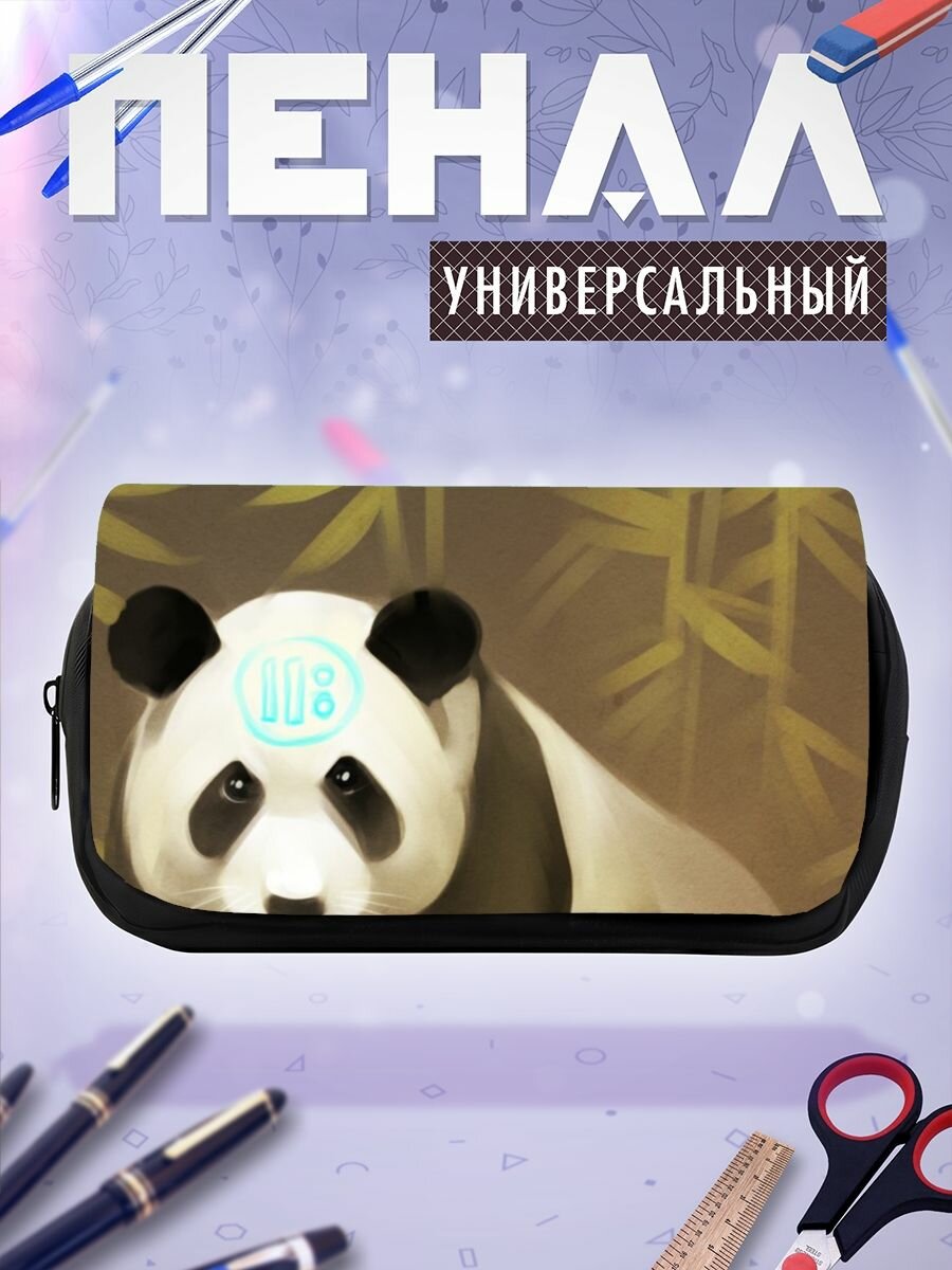 Школьный пенал гигантская панда медведь