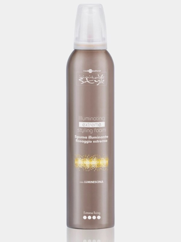 Мусс, придающий блеск сверхсильной фиксации, 250 мл, бренд - Hair Company